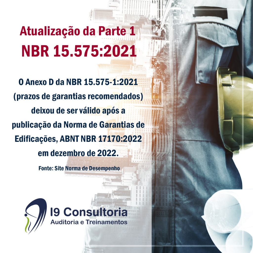 Atualização da NBR 15.575:2021 - I9 Consultoria Empresarial - OEA Group